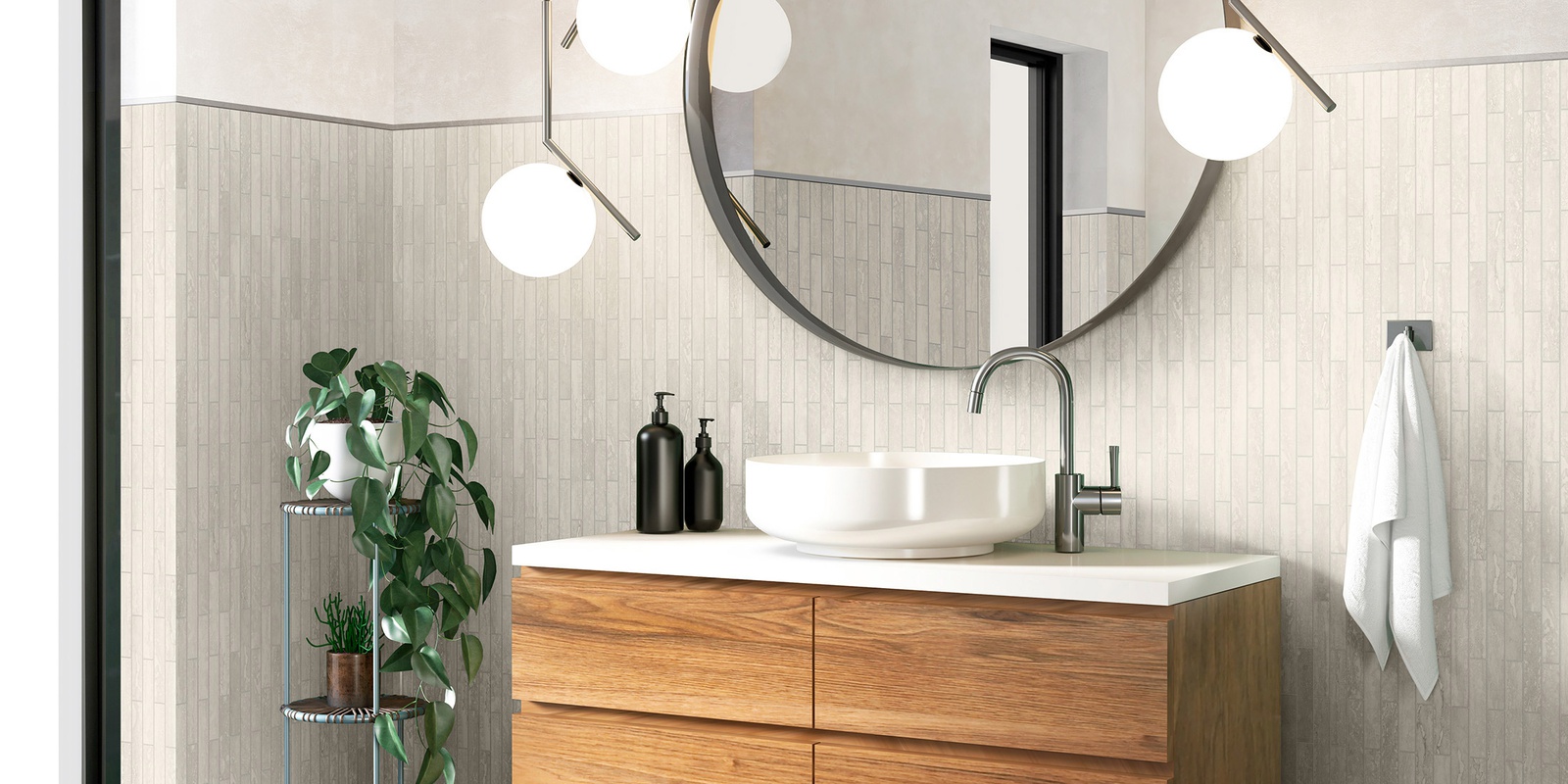 Gravitate - Travertine Look Tile | Floor & Wall Tile | Florida Tile