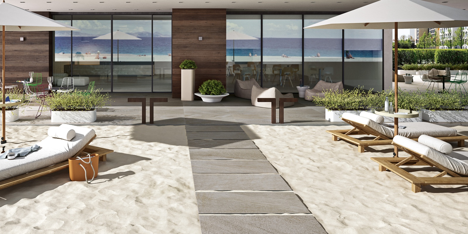 Mineral - Stone Look Porcelain Paver Tiles | Florida Tile